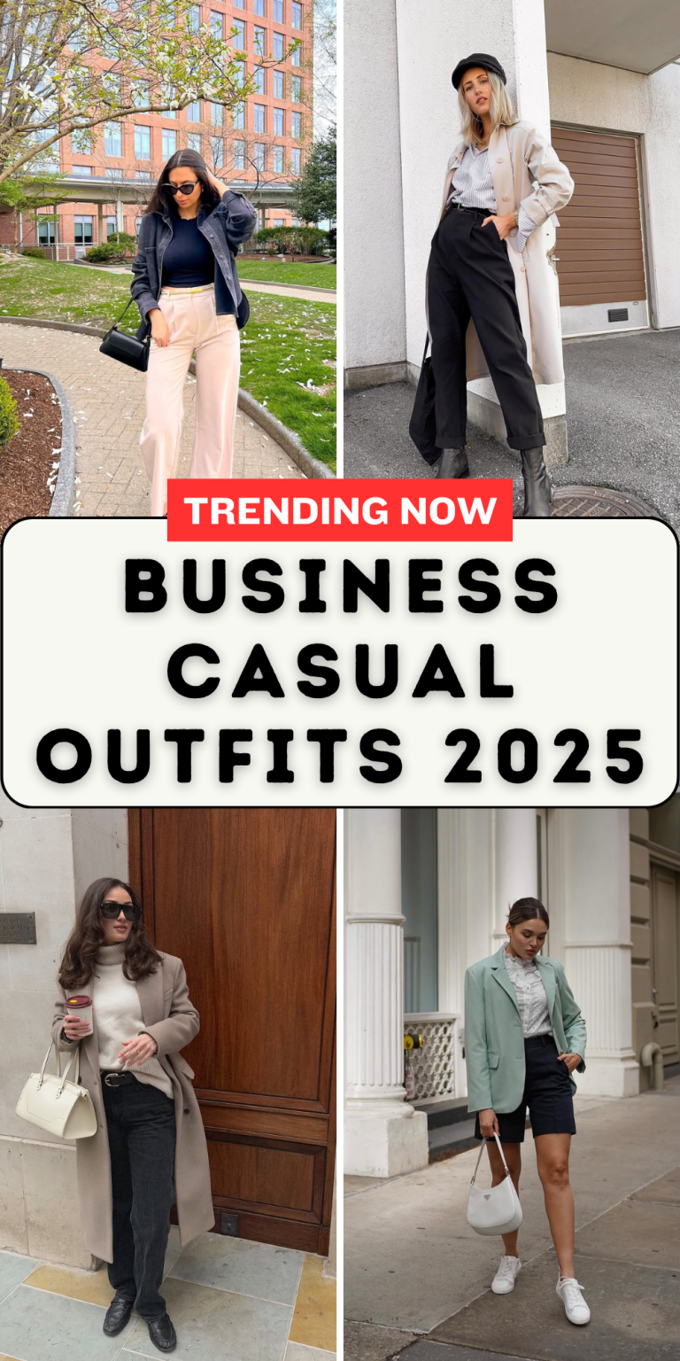 25 Business Casual Outfits 2025: Stylish and Trendy Looks for Work ...