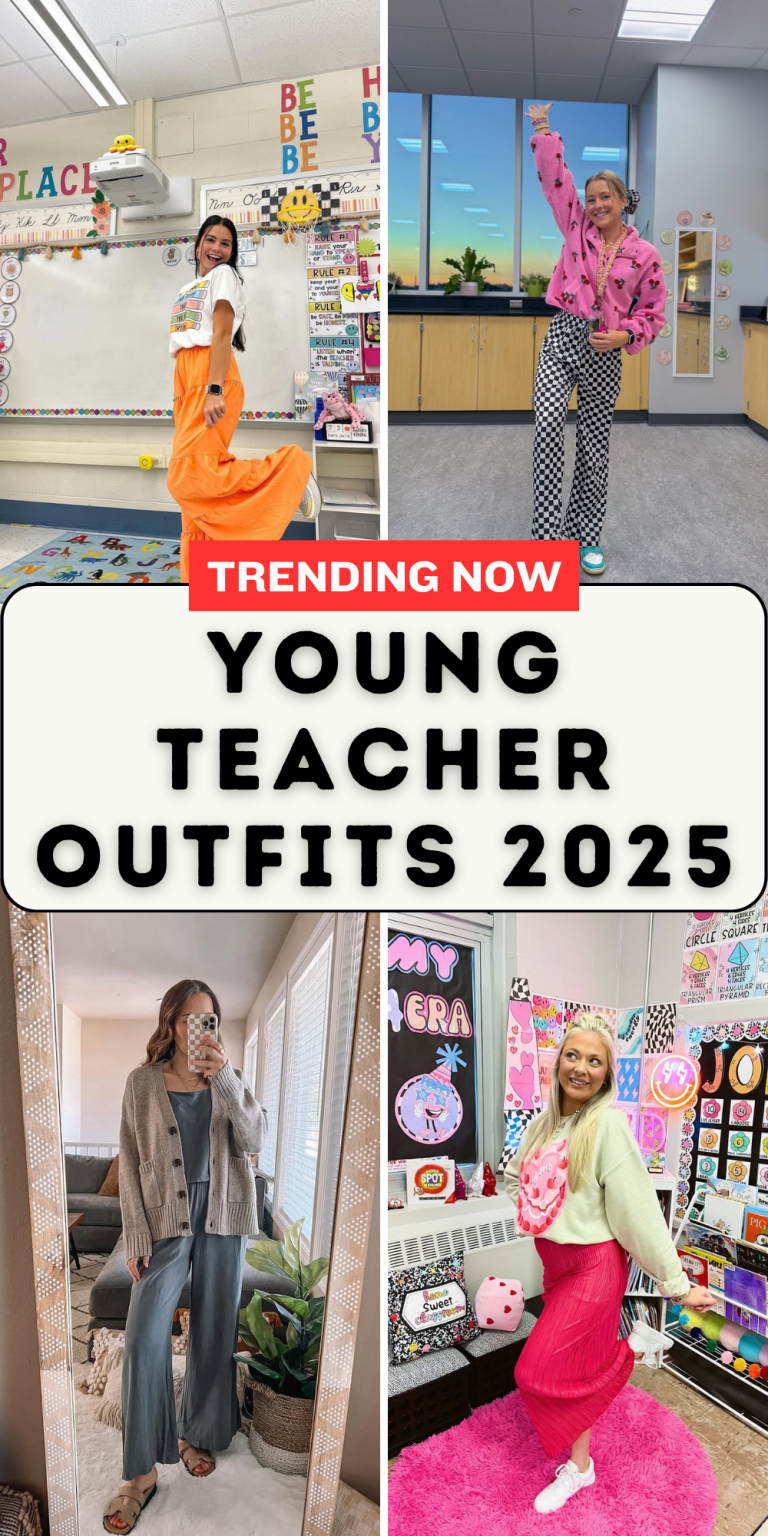 35 Young Teacher Outfits 2025: Stylish and Comfortable Looks for Every ...