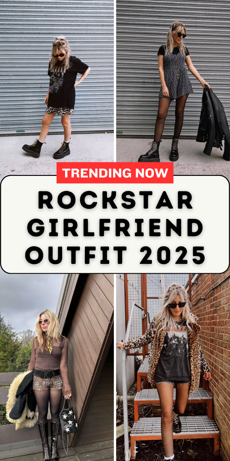 29 Rockstar Girlfriend Outfit 2025: Bold, Edgy And Effortlessly Cool Looks To Try Now! - LaylaShine
