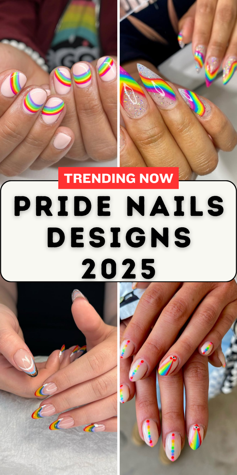 35 Pride Nails Designs 2025 – Bold, Subtle and Trendy Manicures for ...