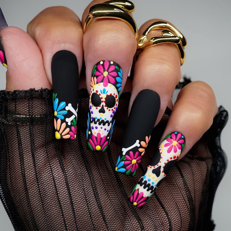 30 Mexican Nails Ideas 2025: Vibrant, Cute And Trendy Designs You Need ...