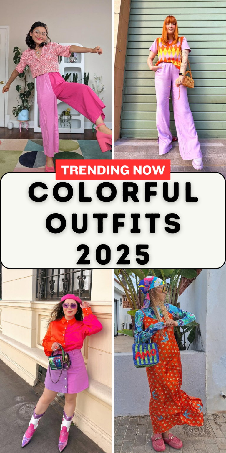 30 Colorful Outfits 2025: Bold, Bright and Fun Looks to Elevate Your ...