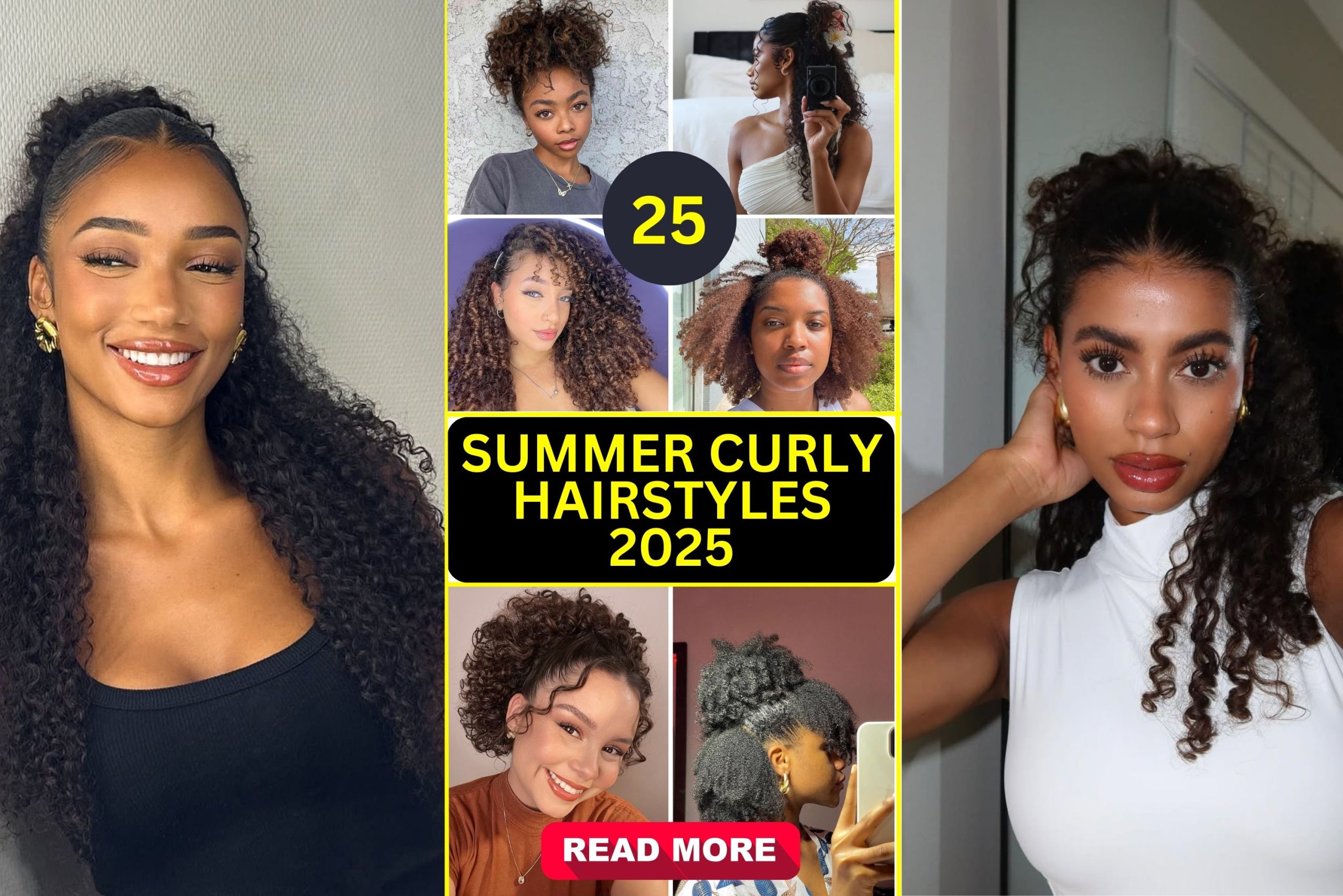 25 Summer Curly Hairstyles 2025 That Are Cute, Easy, and Perfect for ...