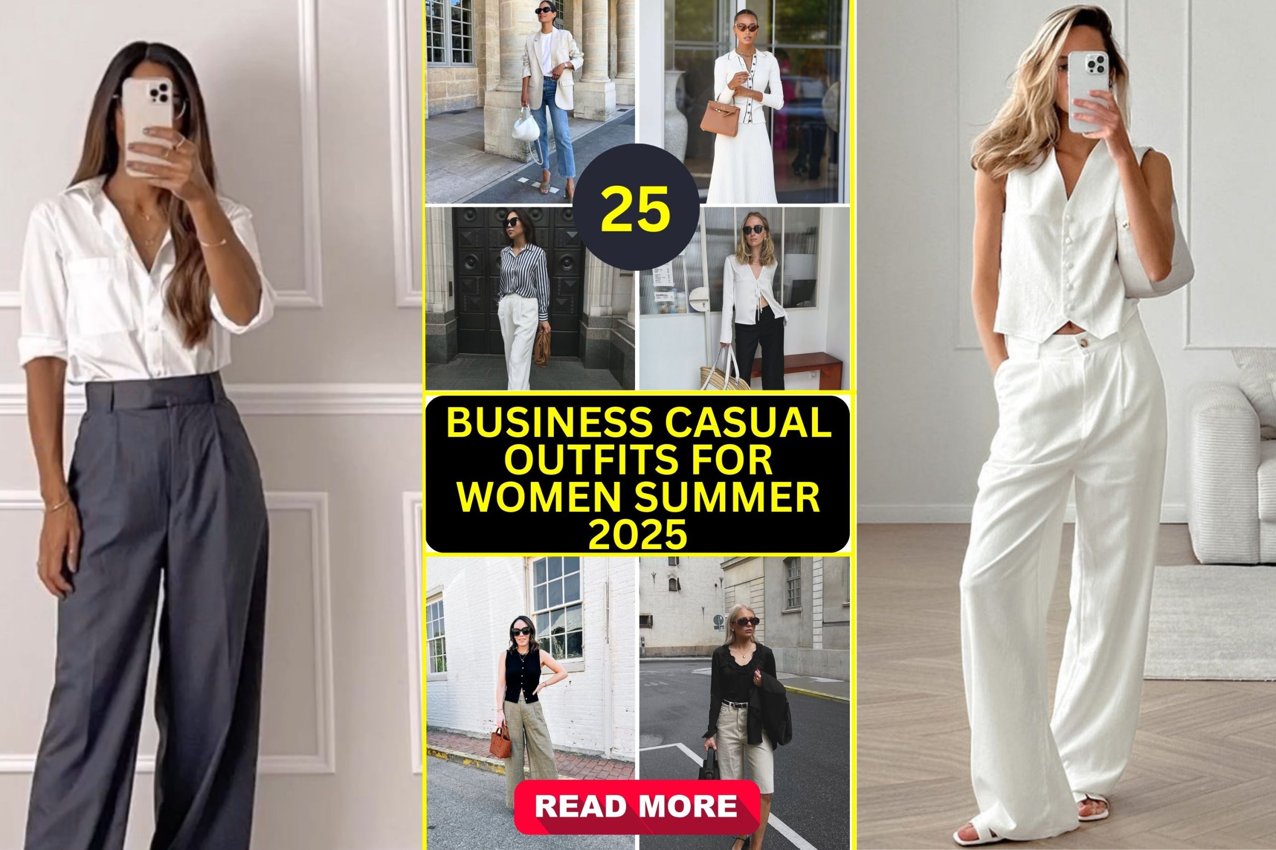 25 Business Casual Outfits for Women Summer 2025: Chic & Trendy Looks ...