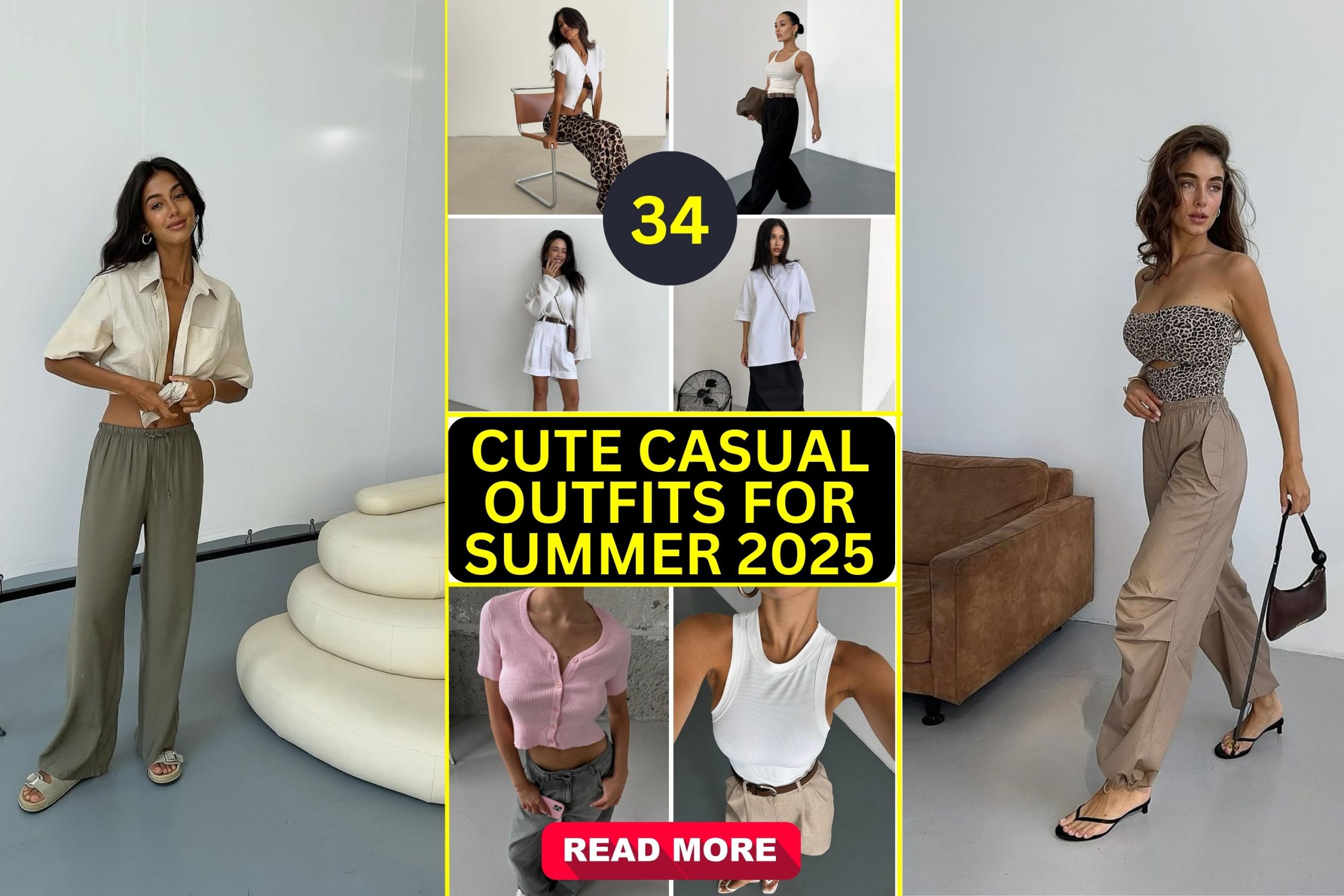 34 Cute Casual Outfits for Summer 2025: Trendy & Comfy Looks for Every ...