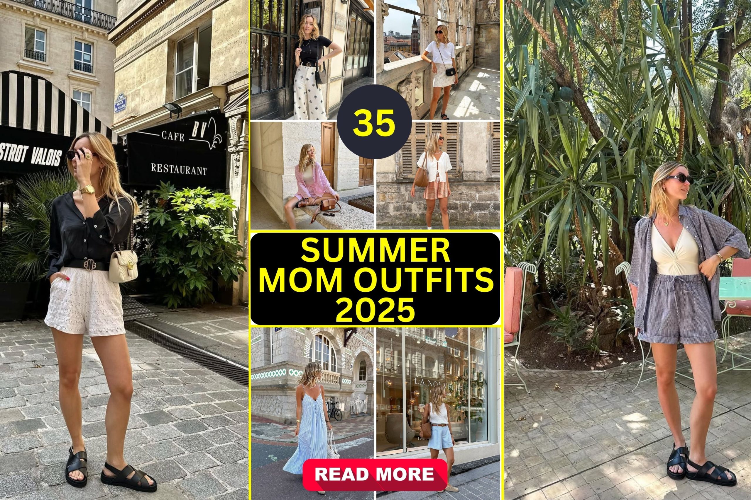 35 Summer Mom Outfits 2025: Cute, Casual and Comfy Looks for Hot ...