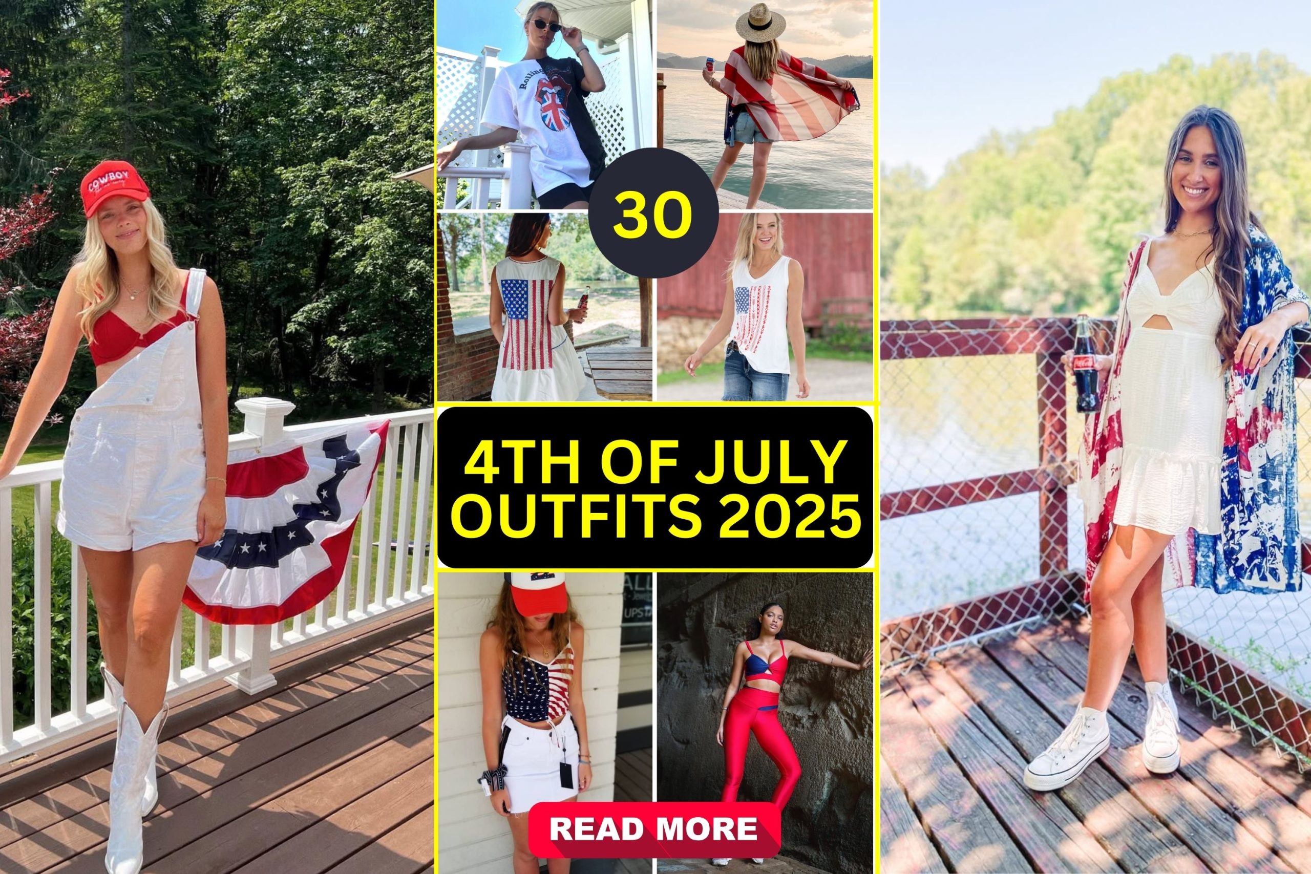 30 4th of July Outfits 2025: Trendy & Patriotic Looks for the Ultimate ...