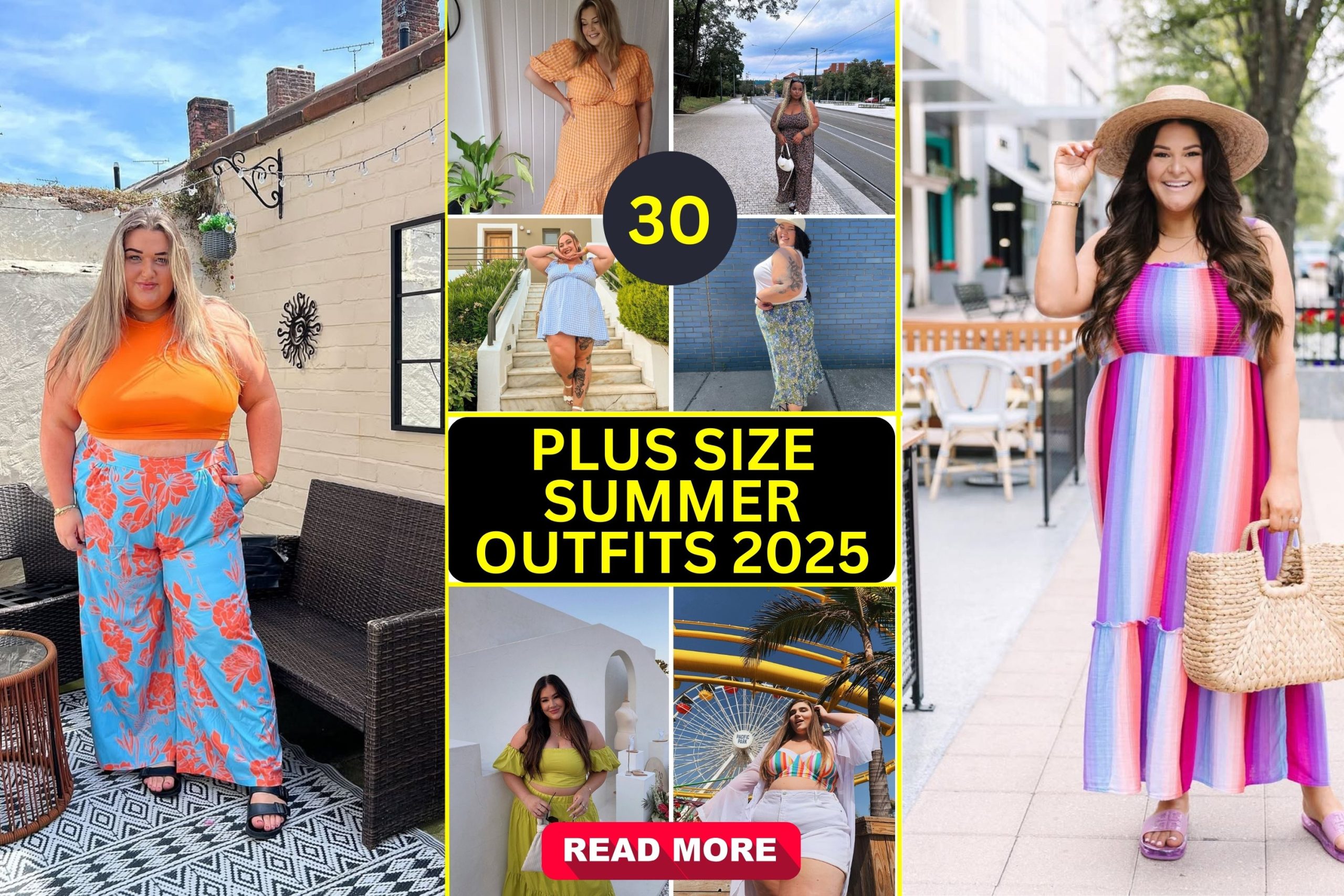 30 Plus Size Summer Outfits 2025: Trendy and Comfy Looks for Curvy ...