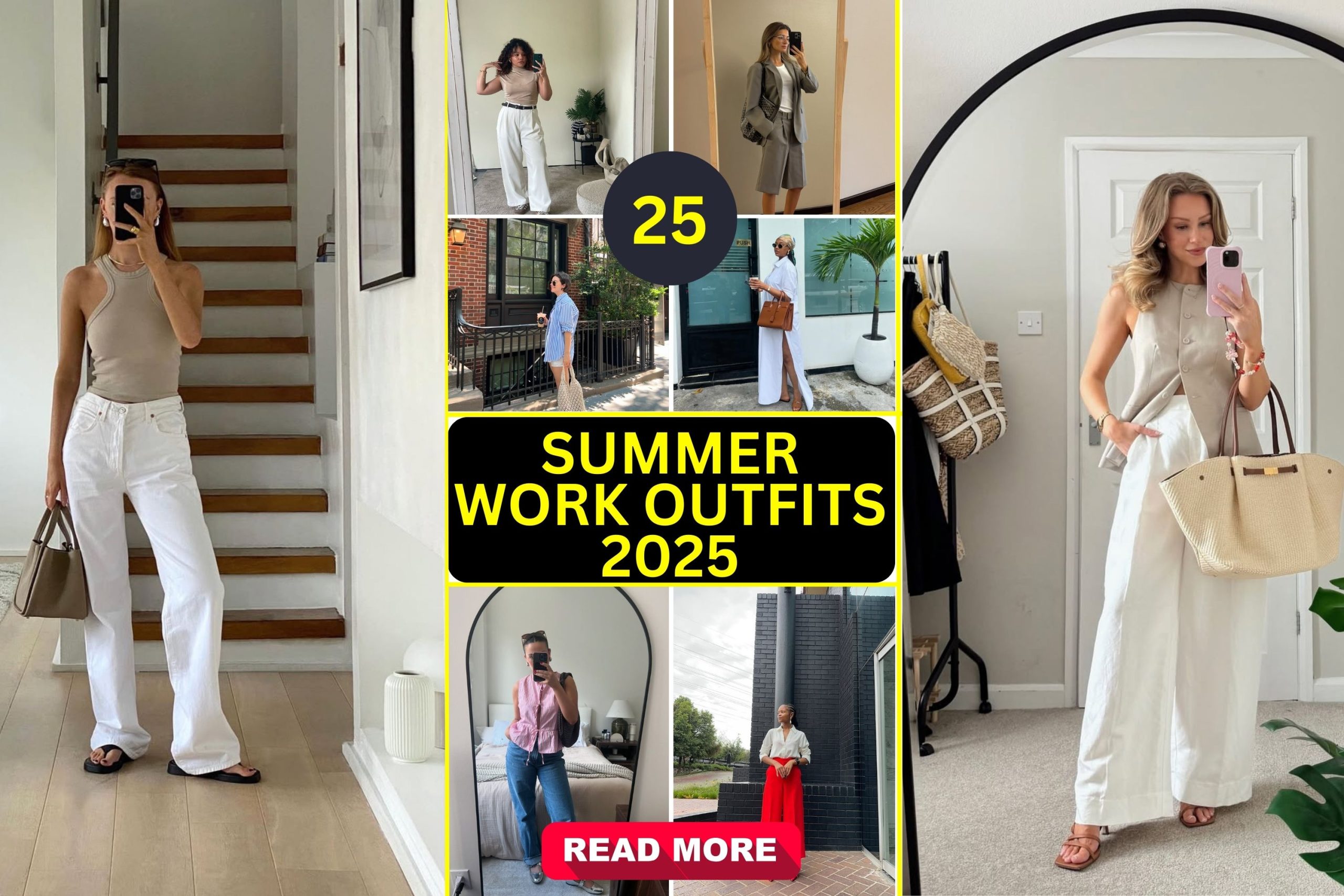 25 Summer Work Outfits 2025: Trendy & Professional Looks for a Chic ...