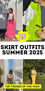 25 Skirt Outfits Summer 2025 – Trendy Looks for Every Occasion ...