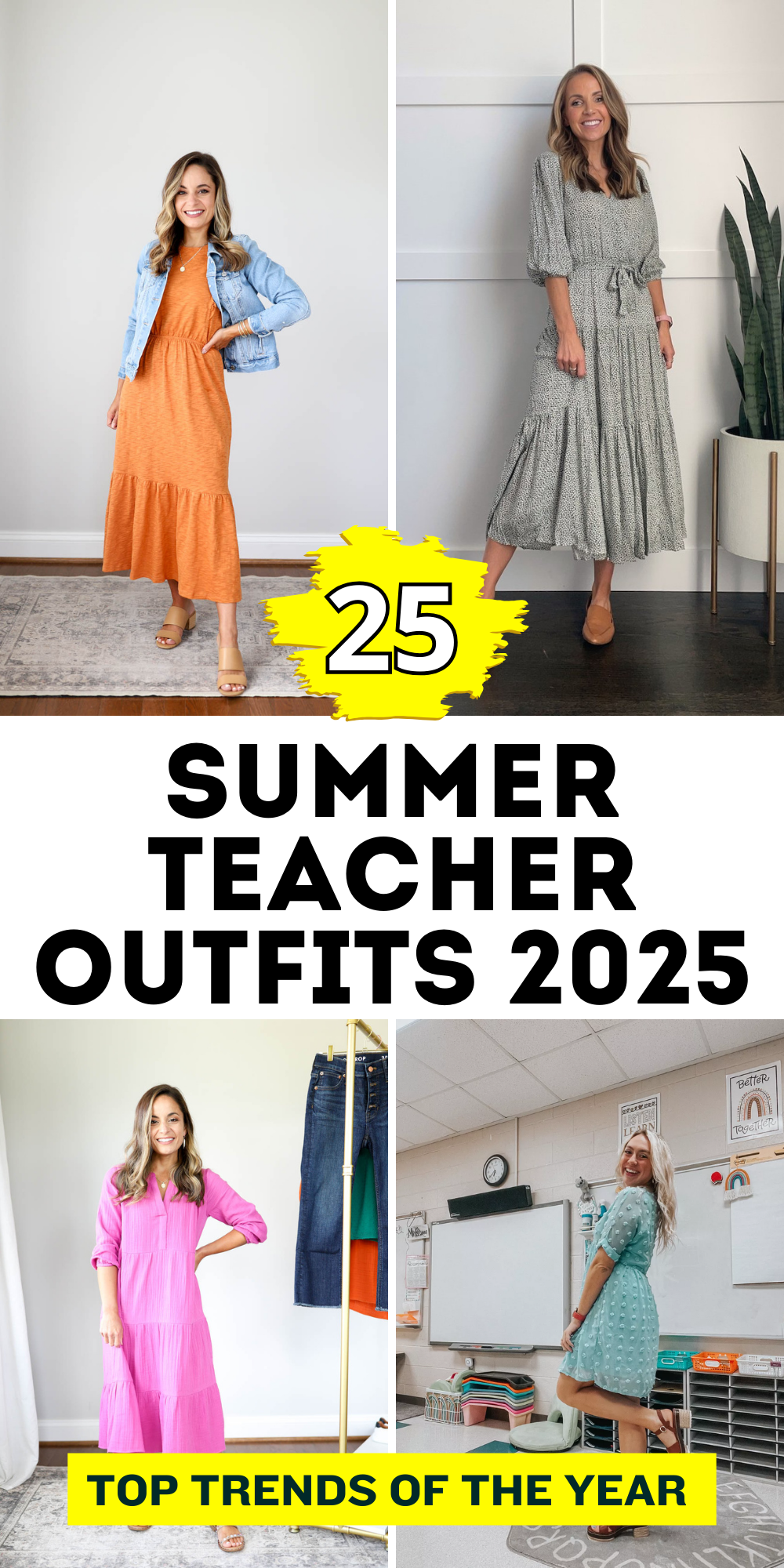 25 Summer Teacher Outfits 2025 Cute Comfy And Modest Looks For Hot