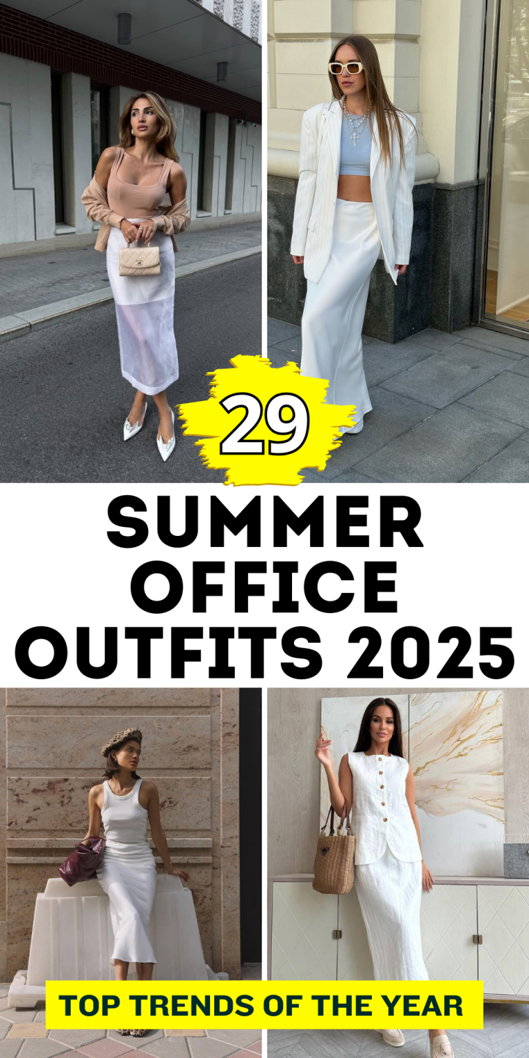 29 Summer Office Outfits 2025: Chic & Professional Looks for Every ...