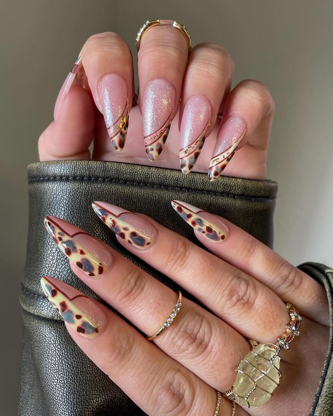 35 Tortoise Shell Nails Ideas 2025 That Will Make You Ditch Plain ...
