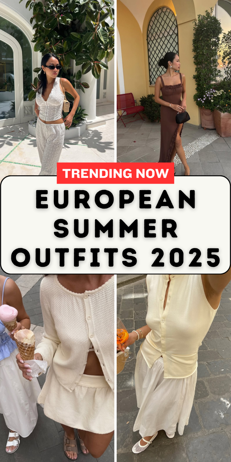 25 European Summer Outfits 2025: Chic, Casual and Elegant Looks for ...