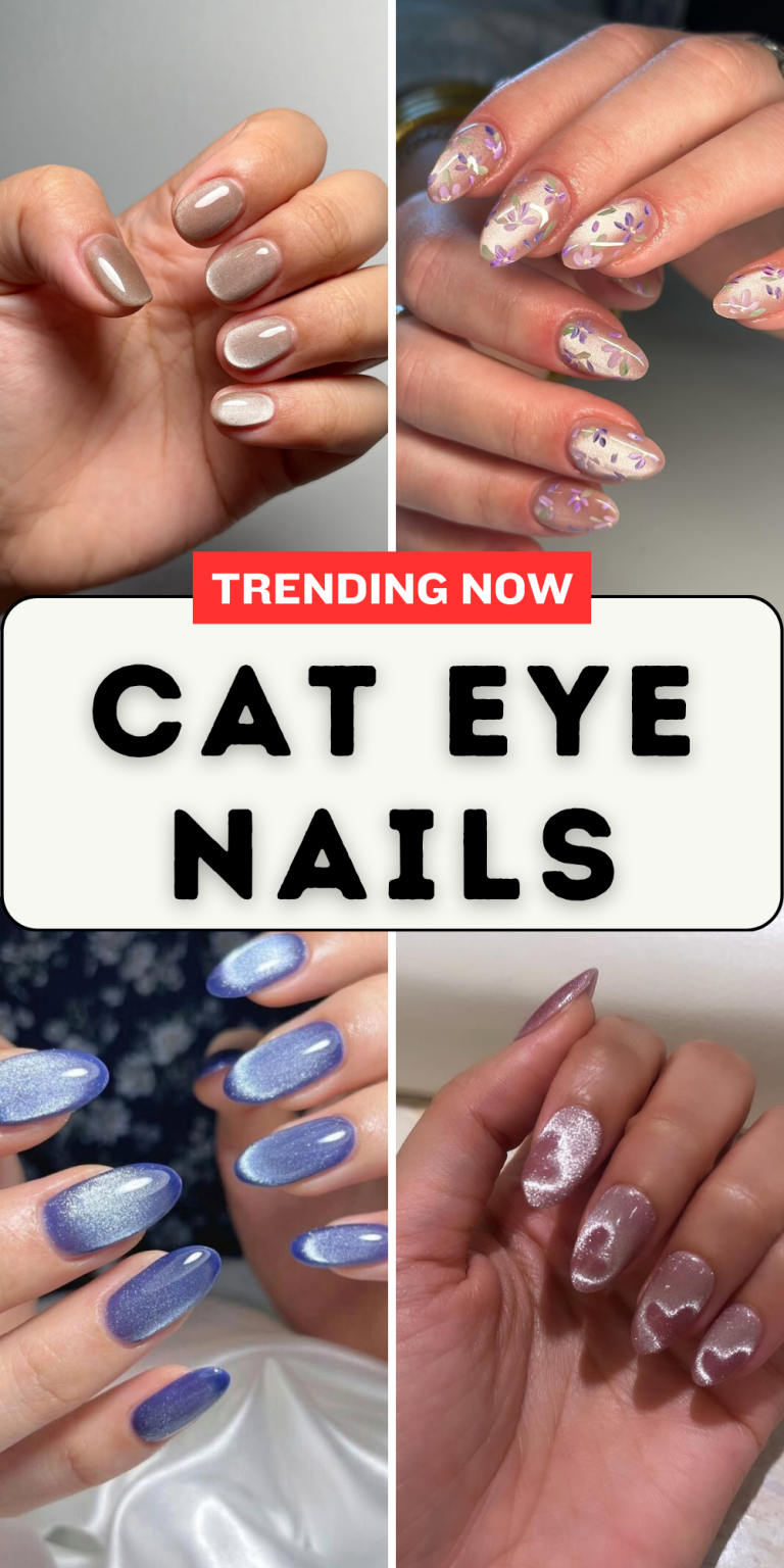 35 Cat Eye Nails That Shine Like Magic – Stunning Designs You Need to ...
