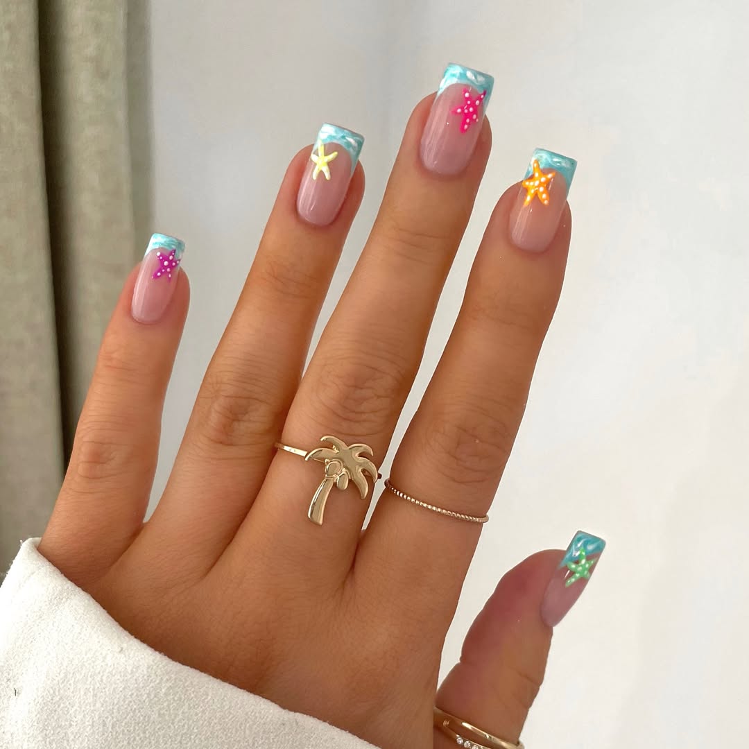35 Beach Nails Ideas 2025 That Are Cute, Trendy & Perfect for Your ...