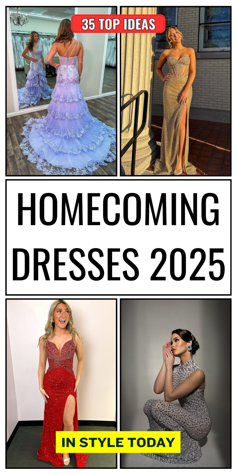 35 Homecoming Dresses 2025: Trendy, Cute & Unique Styles for a Perfect ...