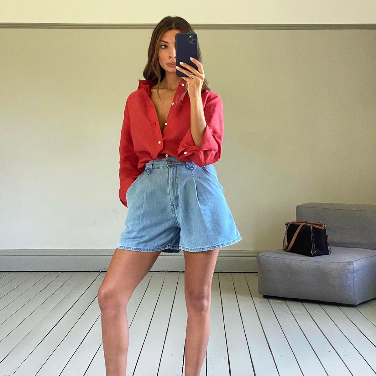 30 Denim Shorts Outfit Ideas 2025: Trendy & Stylish Looks for Every ...