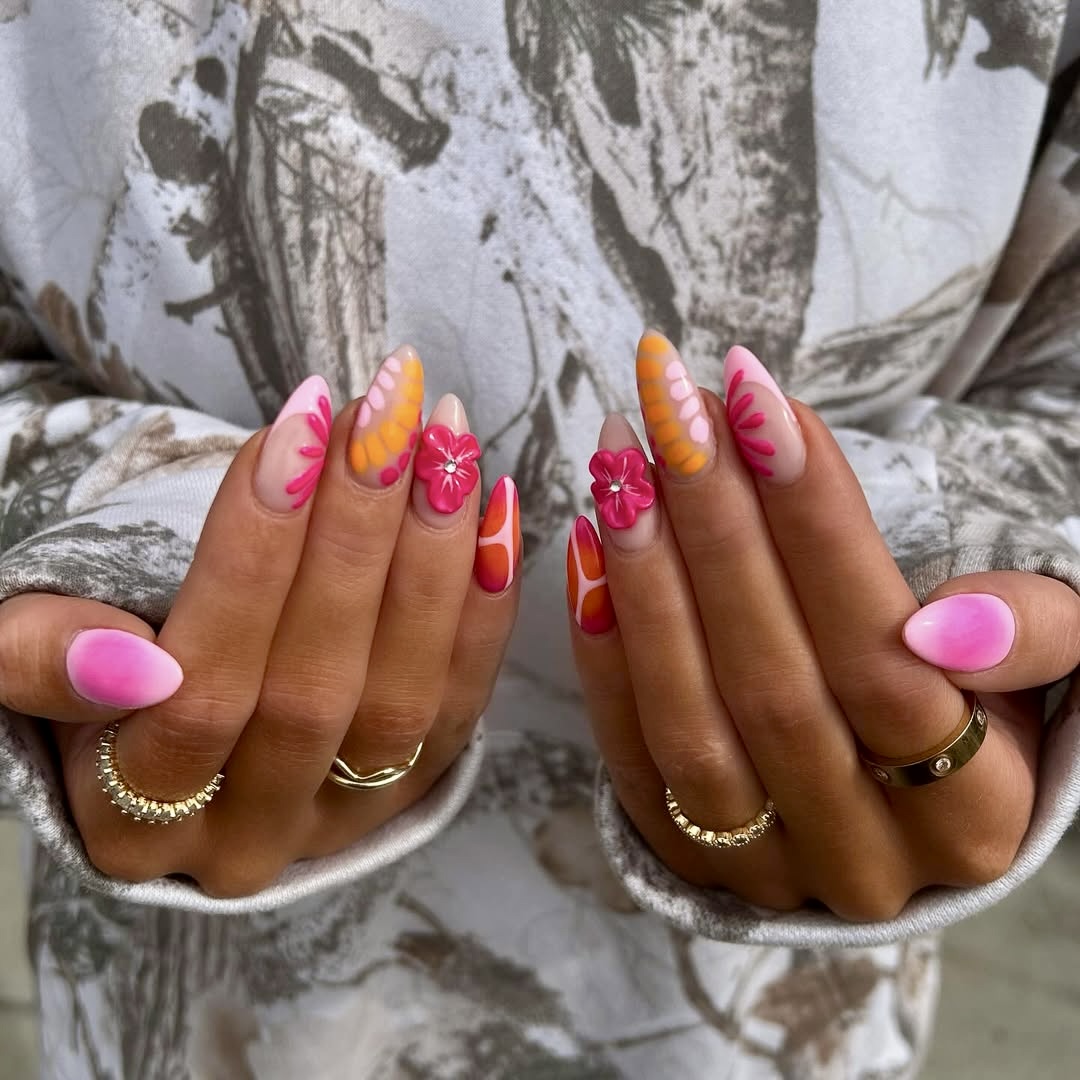 35 Fun Summer Nails 2025 That Will Brighten Your Look With Cute Colors ...