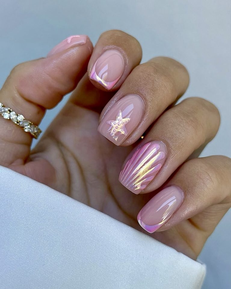 30 Shell Nails 2025 That Bring the Ocean to Your Fingertips - divagaze.com