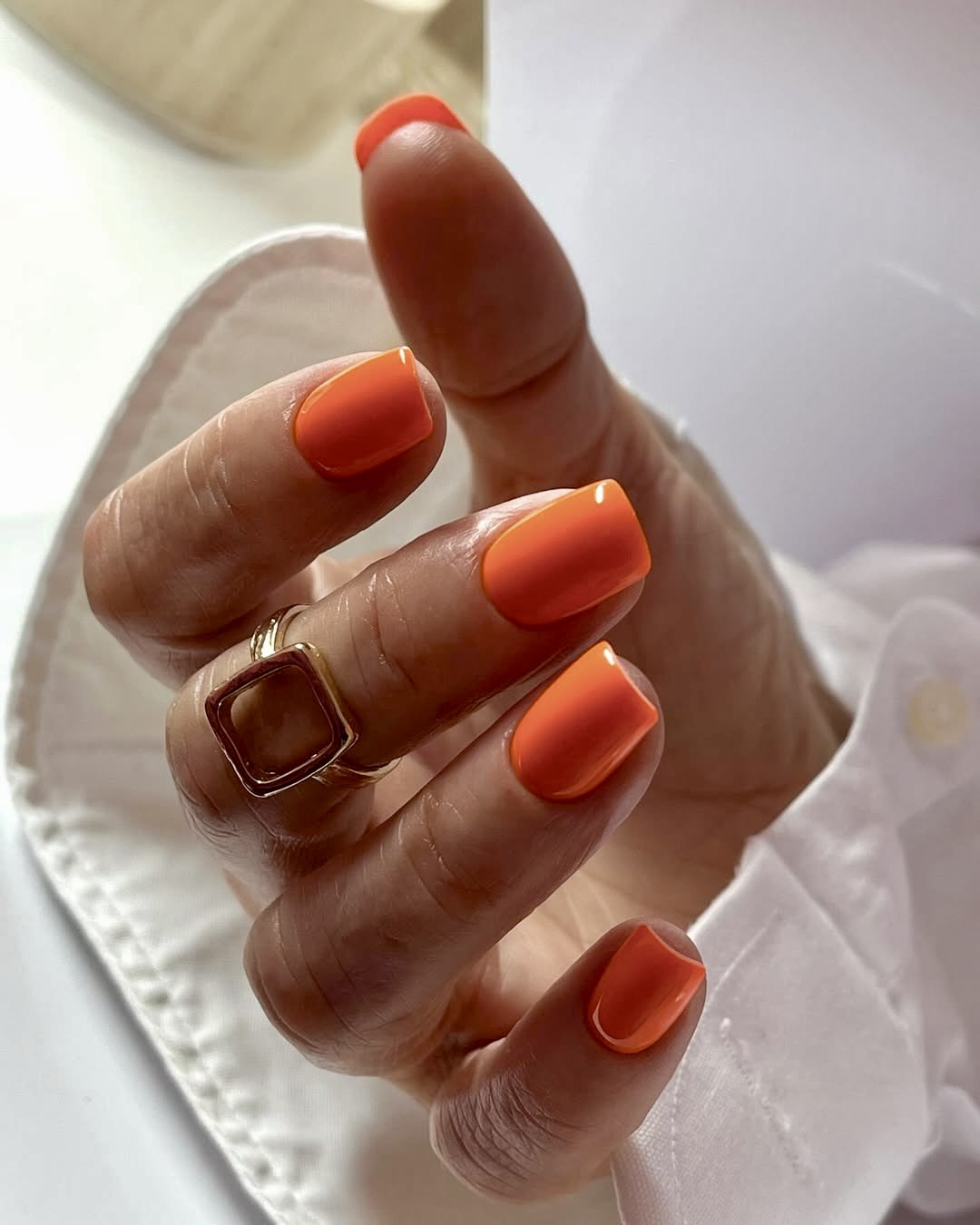 35 Orange Summer Nails 2025 That Will Make Your Manicure Pop with Color ...
