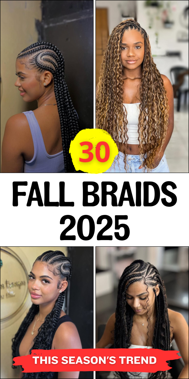 30 Fall Braids 2025 That Are Bold, Cute, and Protective - divagaze.com