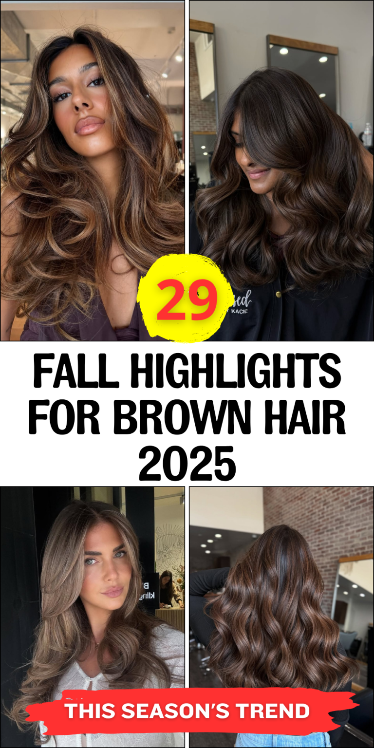 29 Fall Highlights for Brown Hair 2025 You’ll Love - divagaze.com