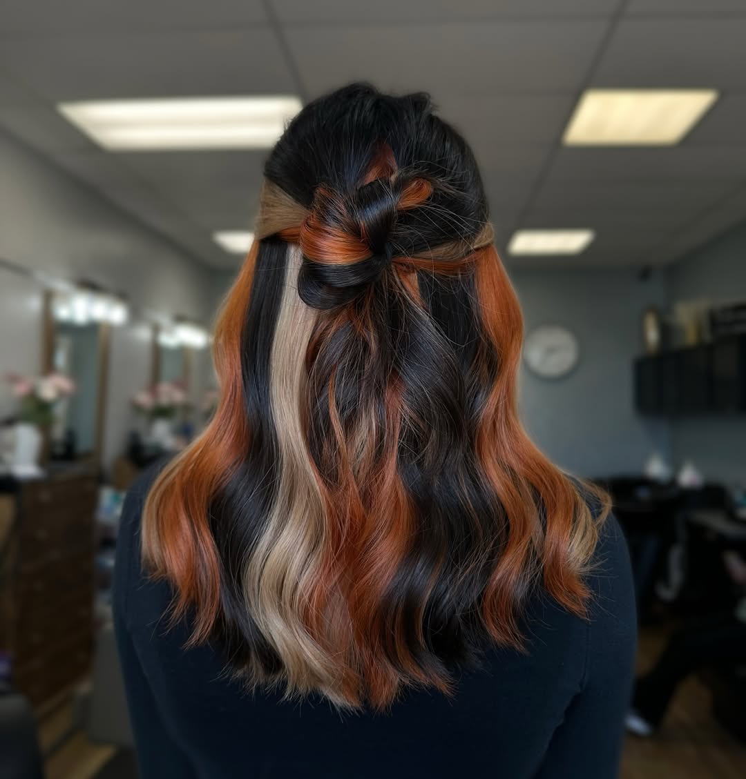 30 Calico Hair Color Hairstyles 2025 for Bold Women - divagaze.com