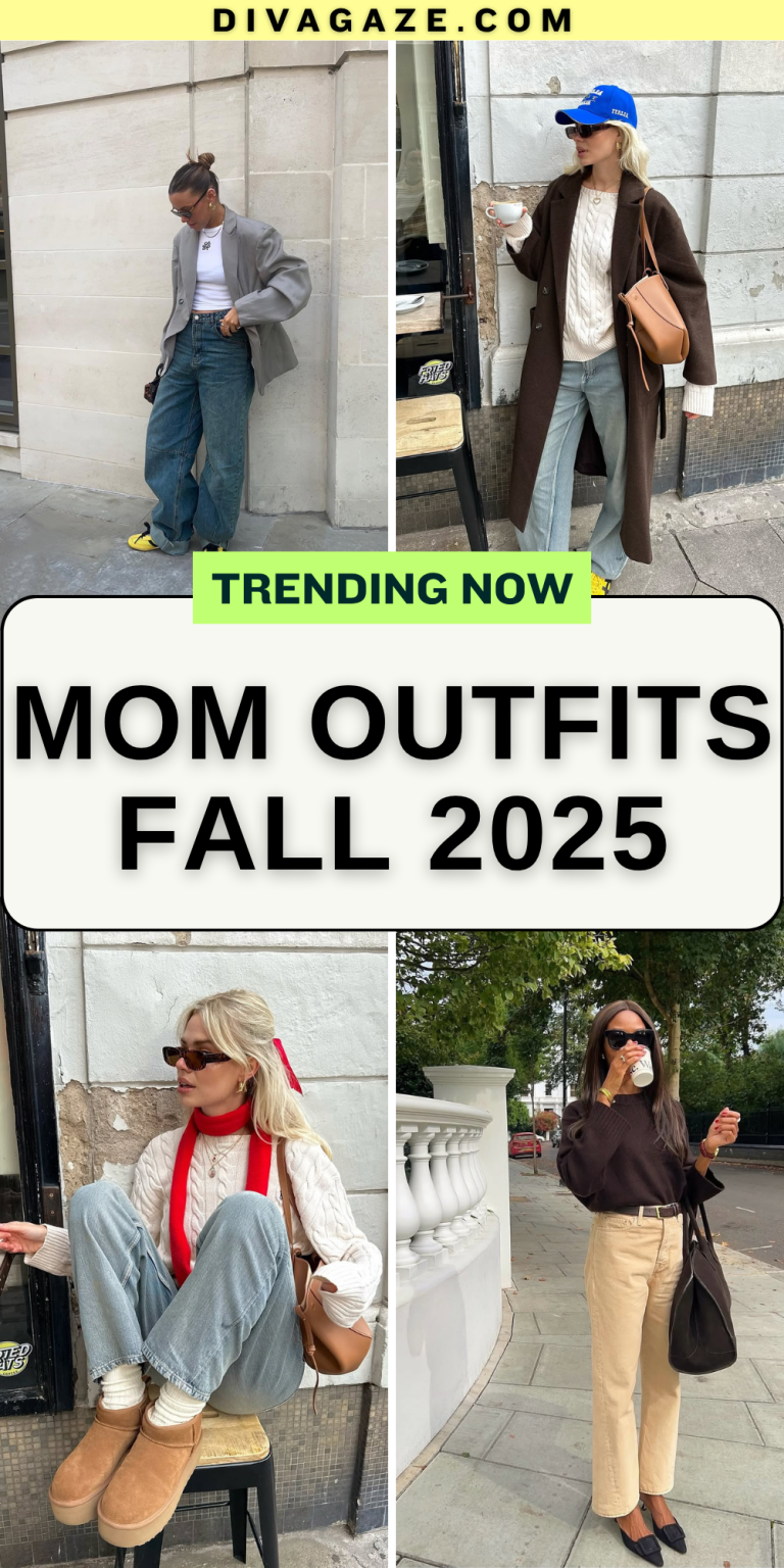 35 Mom Outfits Fall 2025 That Are Stylish and Comfortable - divagaze.com