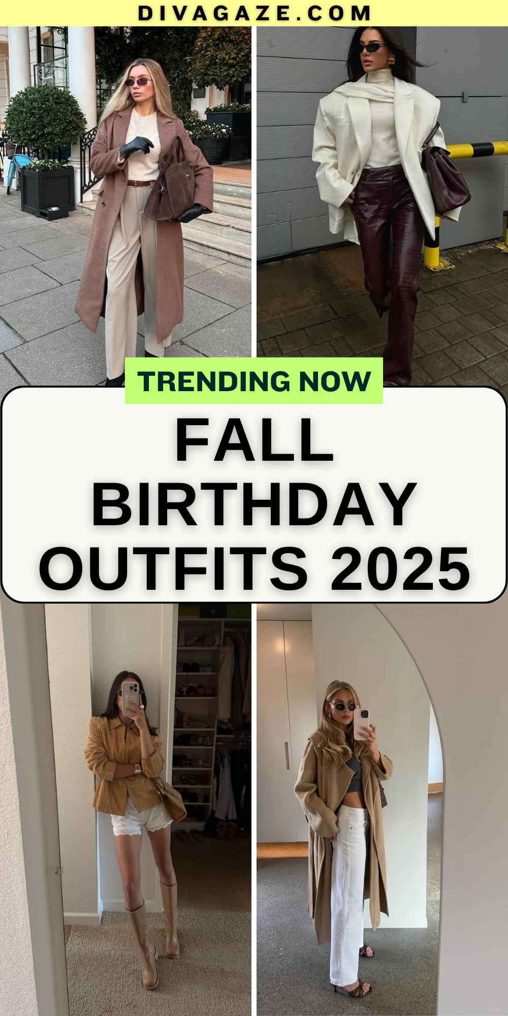 30 Fall Birthday Outfits 2025 for Stylish Celebrations - divagaze.com