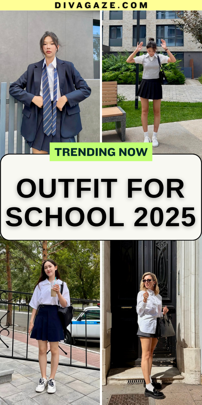 25 Outfit Ideas for School 2025 You’ll Actually Wear - divagaze.com