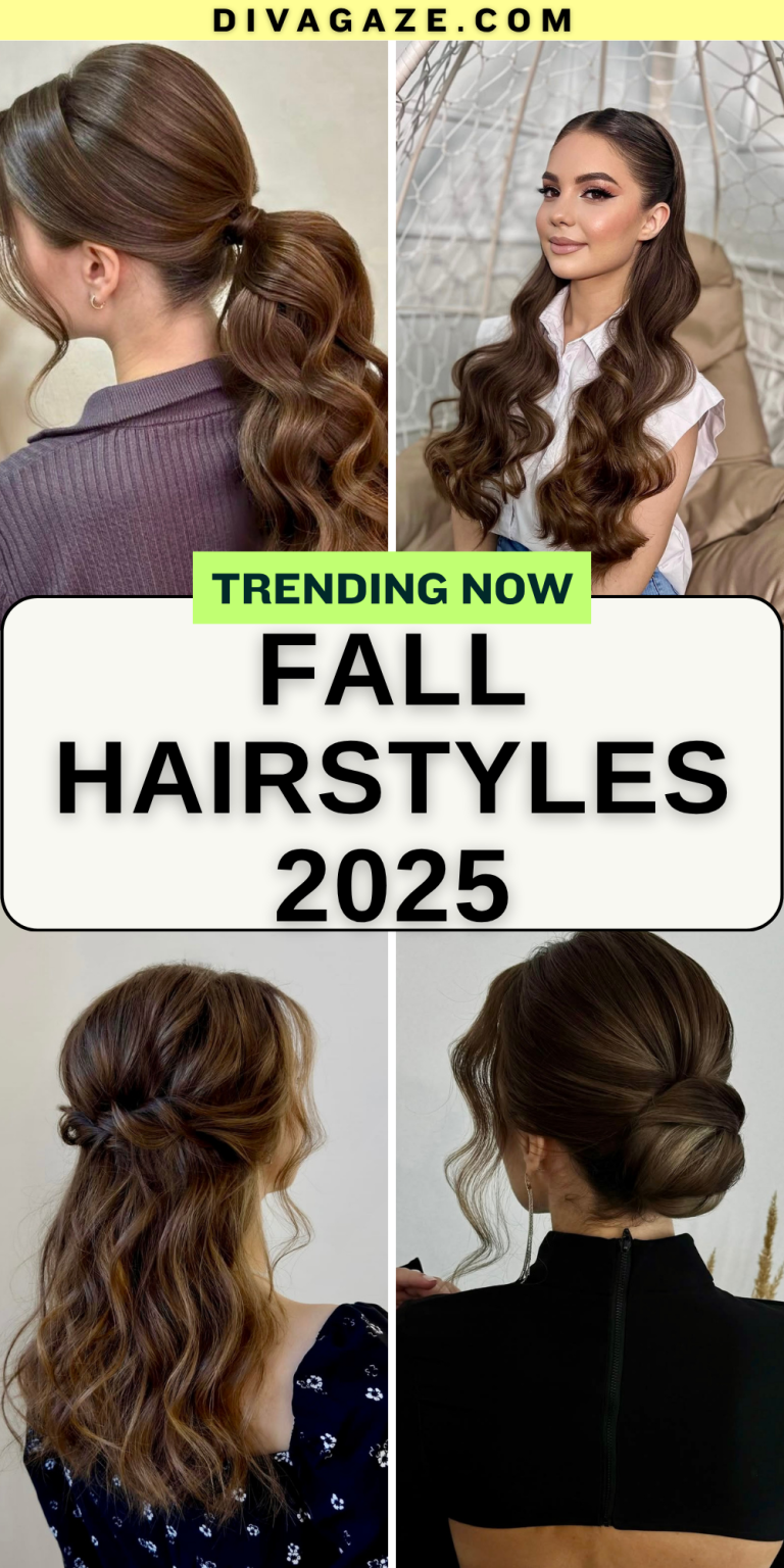 25 Best Fall Hairstyles 2025 for Women - divagaze.com