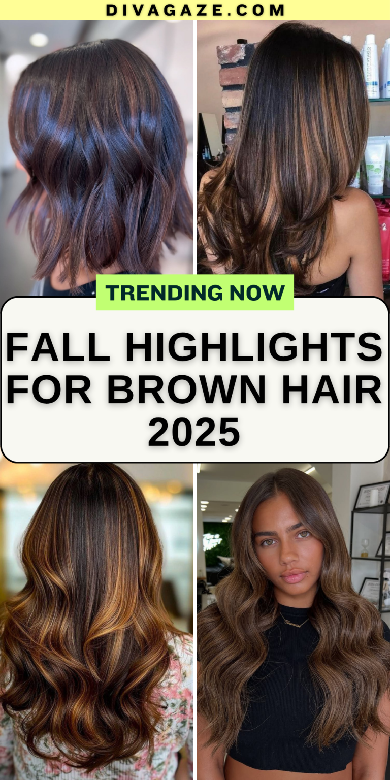 29 Fall Highlights for Brown Hair 2025 You’ll Love - divagaze.com