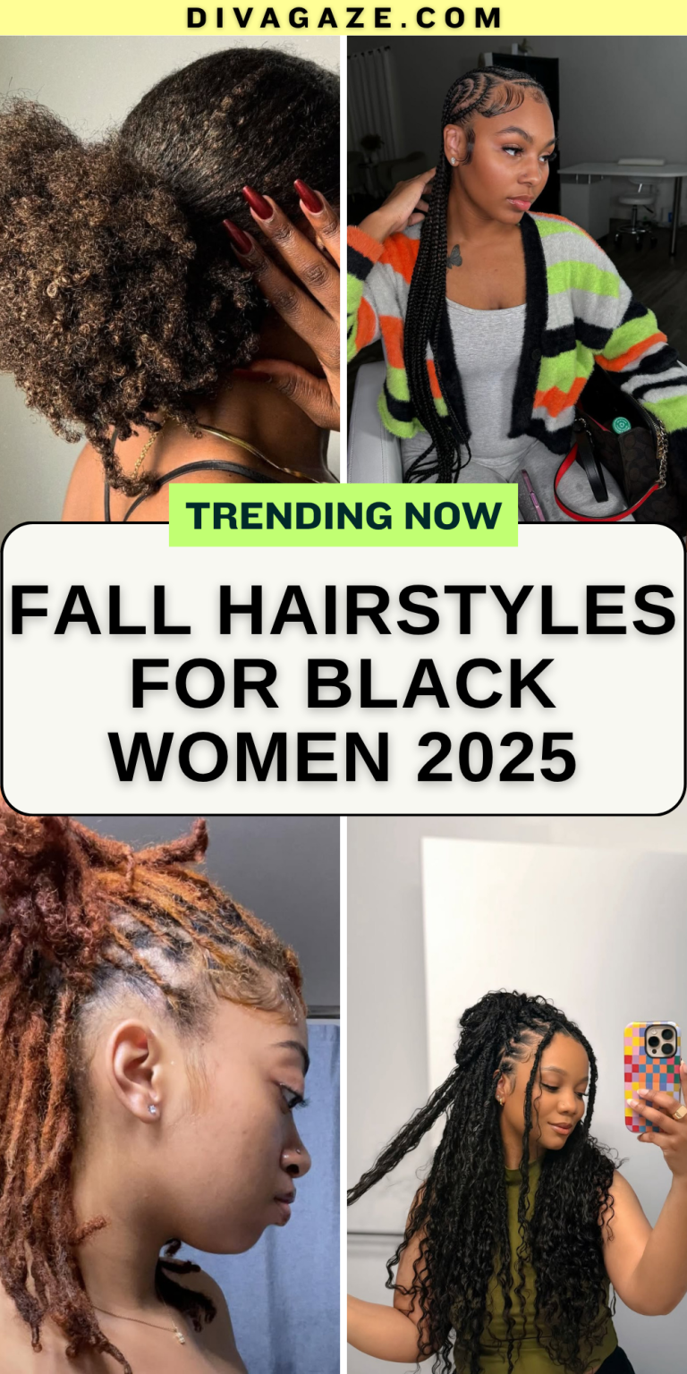 35 Fall Hairstyles for Black Women 2025 (Braids and More) - divagaze.com