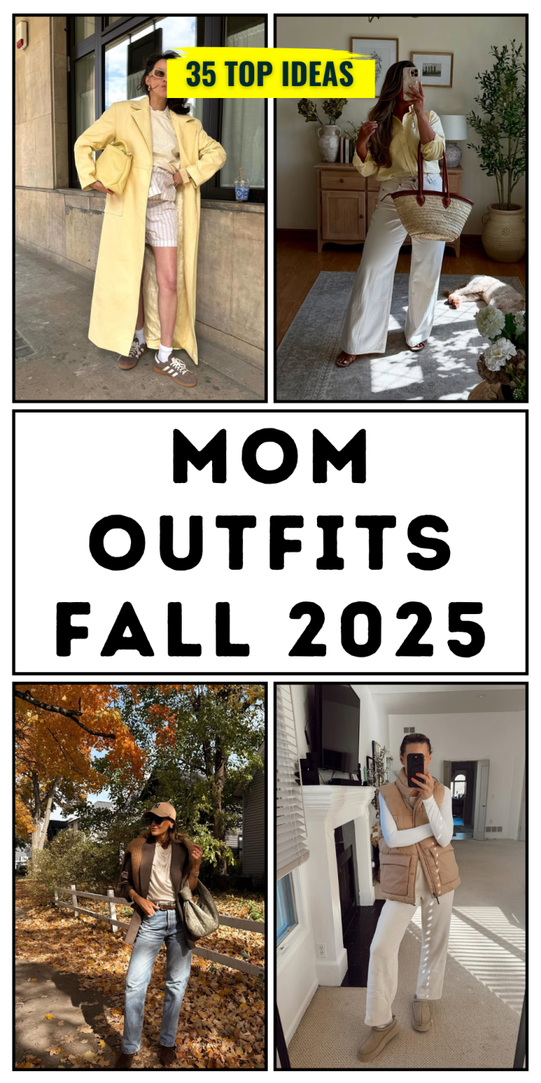 35 Mom Outfits Fall 2025 That Are Stylish and Comfortable - divagaze.com