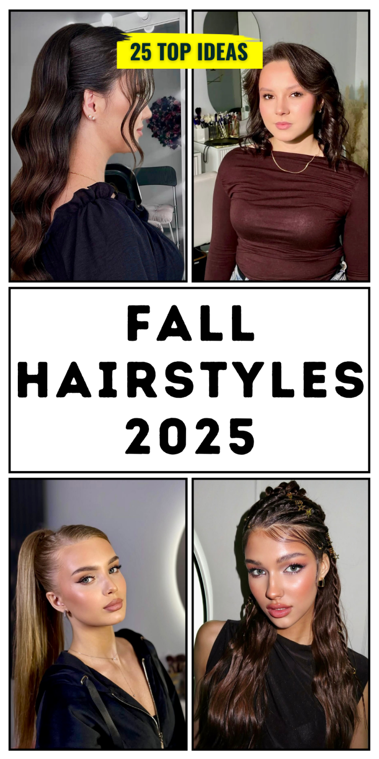 25 Best Fall Hairstyles 2025 for Women - divagaze.com
