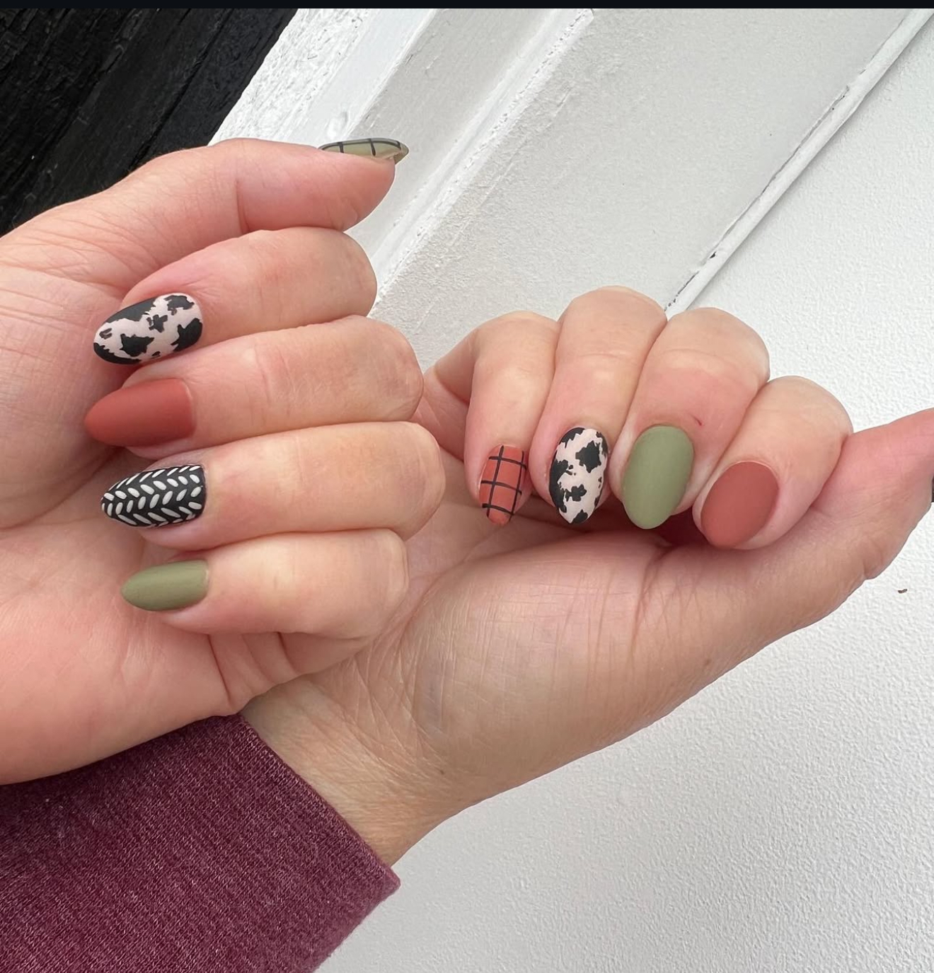 35 Fall Matte Nails 2025 Ideas for a Stylish Autumn - divagaze.com