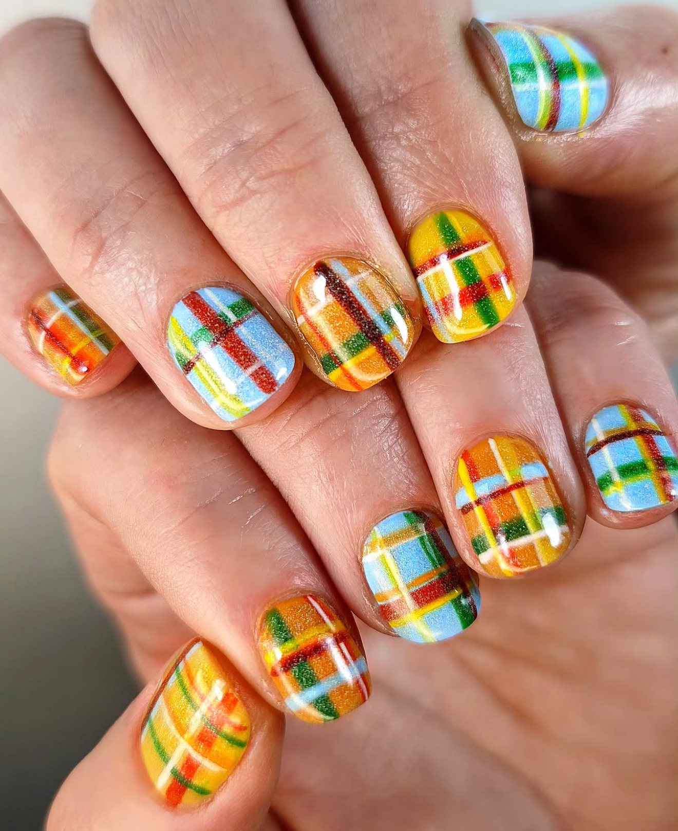 25 Plaid Nails 2025 Ideas for Trendy, Stylish Looks - divagaze.com