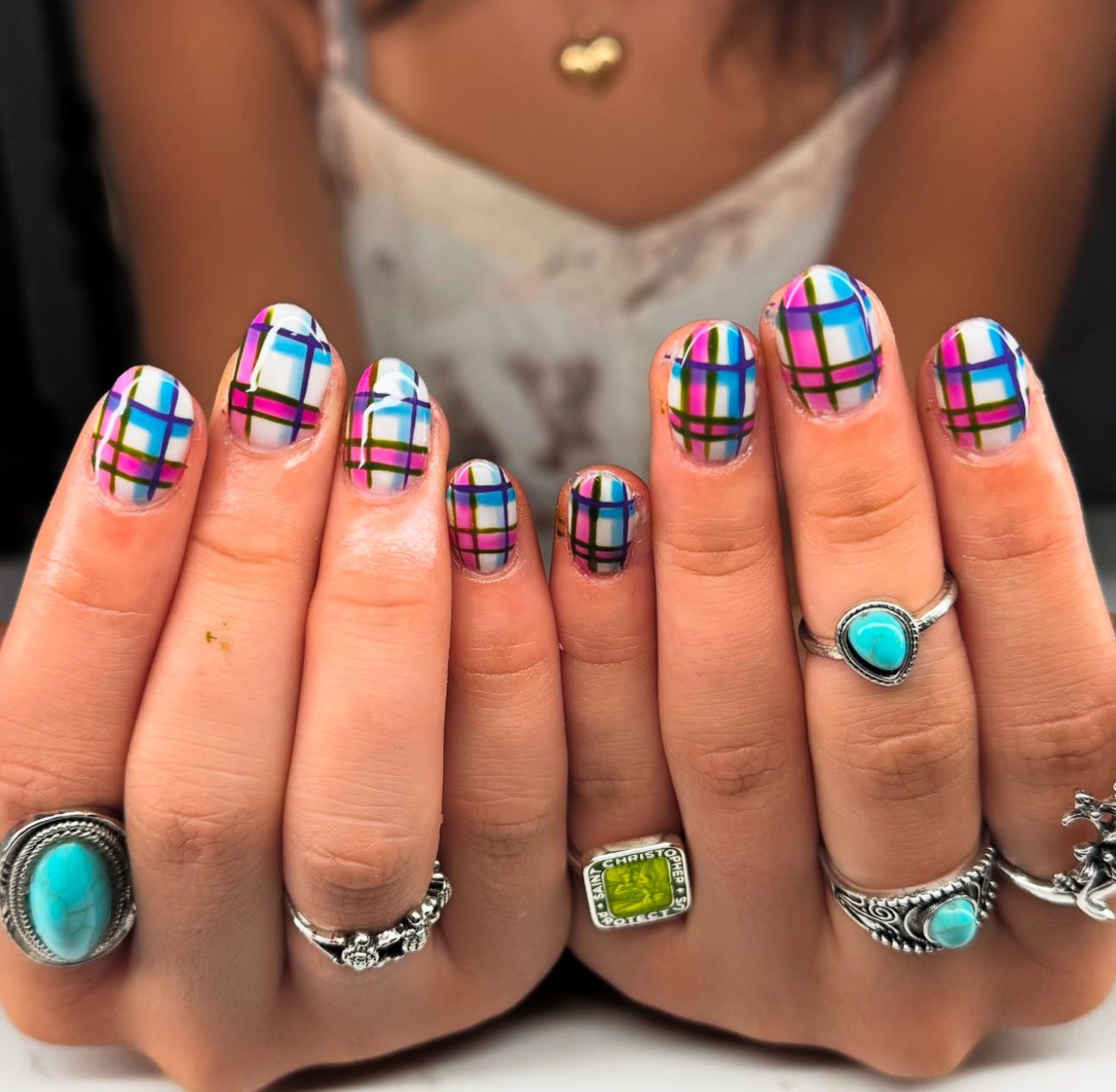 25 Plaid Nails 2025 Ideas for Trendy, Stylish Looks - divagaze.com
