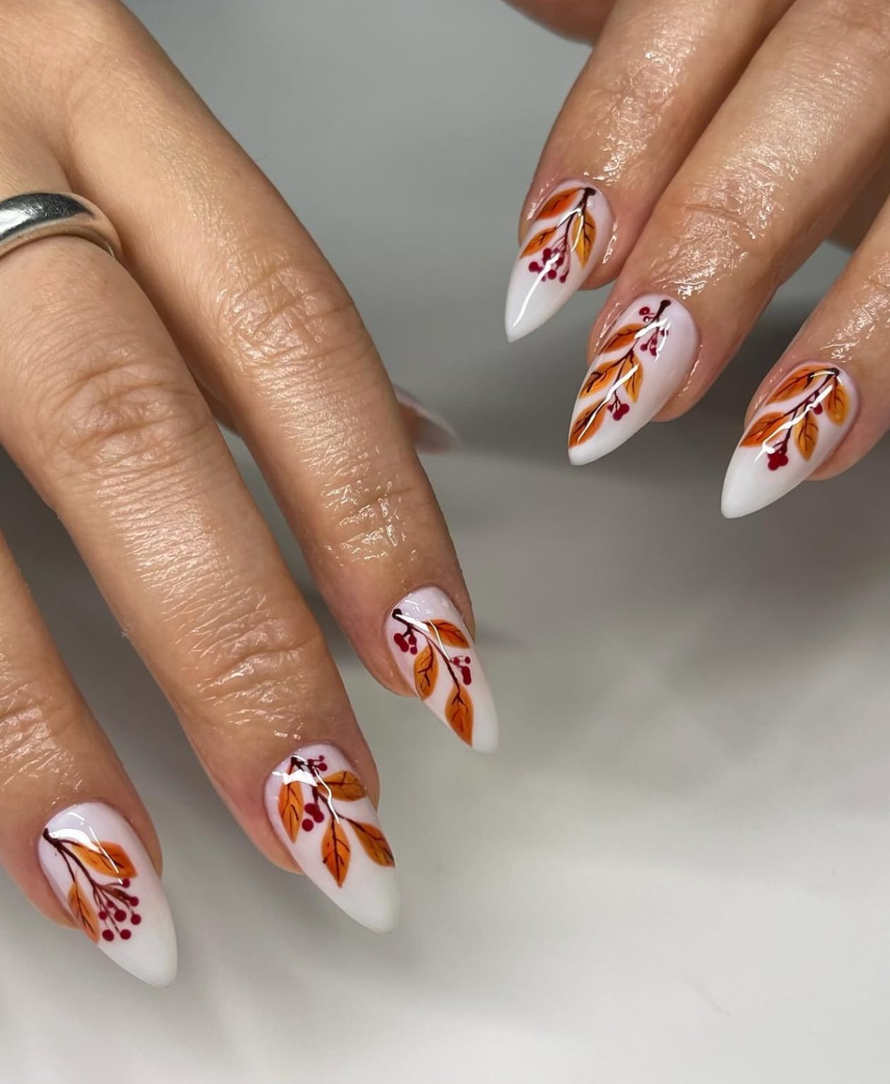 30 Fall Leaves Nails 2025 Ideas You’ll Absolutely Love - divagaze.com
