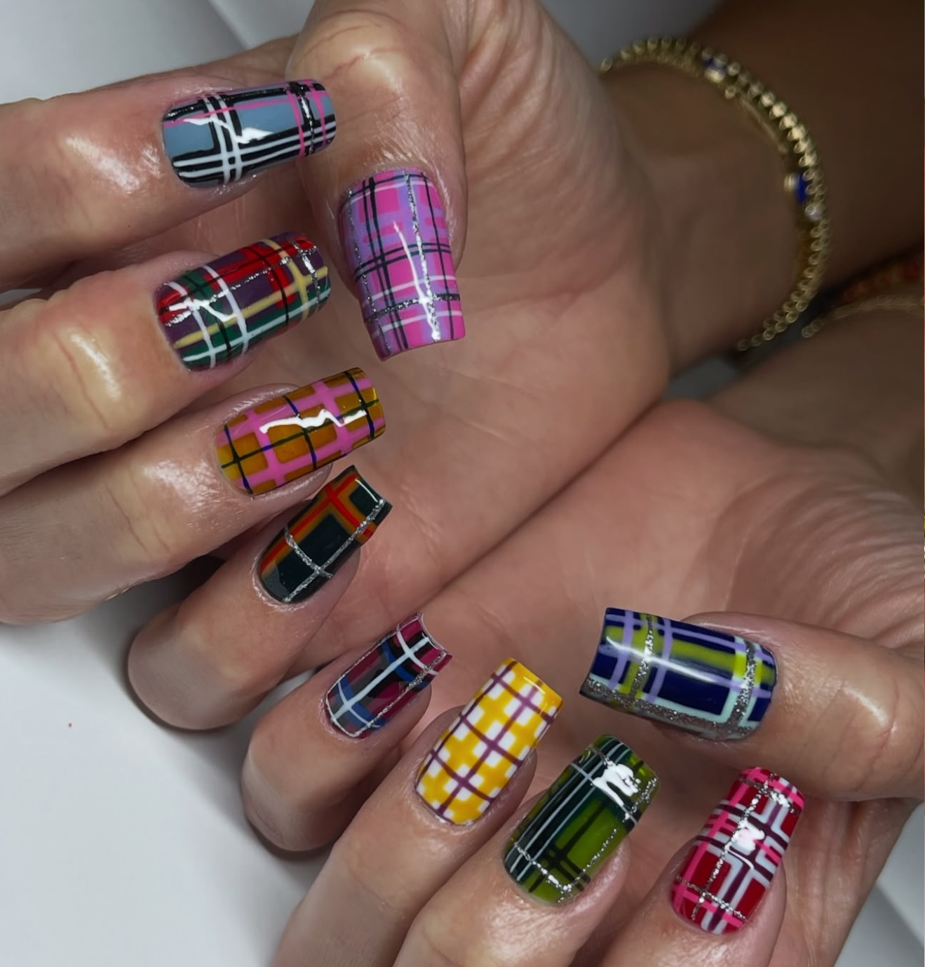 25 Plaid Nails 2025 Ideas for Trendy, Stylish Looks - divagaze.com
