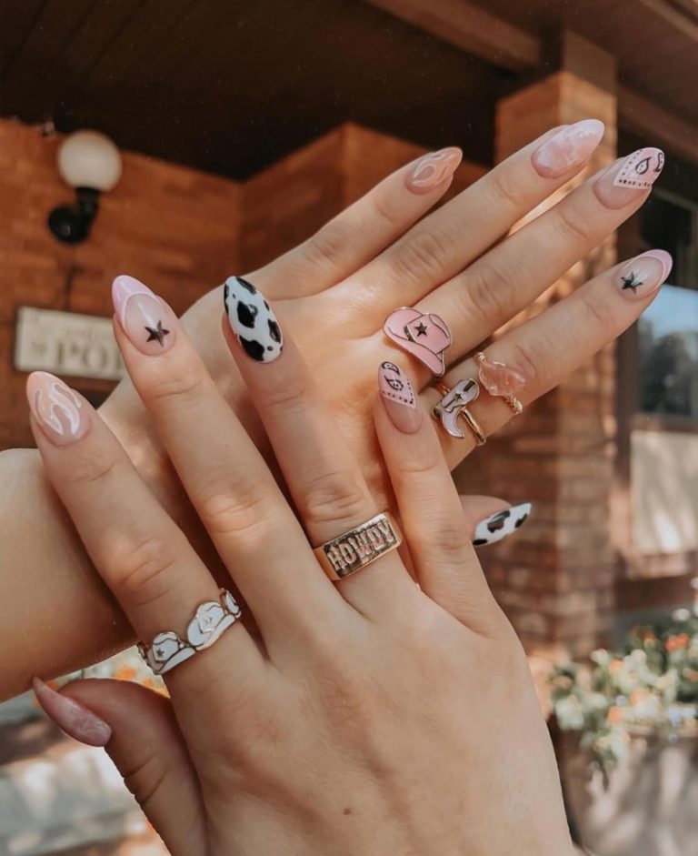 30 Fall Western Nails 2025 Ideas for Cowgirl Style - divagaze.com