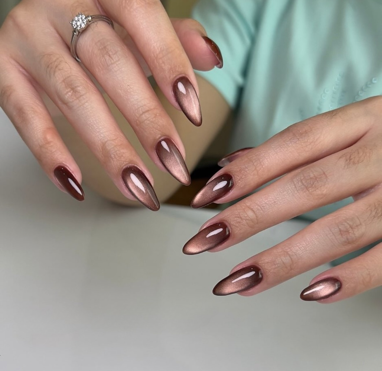 35 Fall Cat Eye Nails 2025 Ideas That Glow and Sparkle - divagaze.com