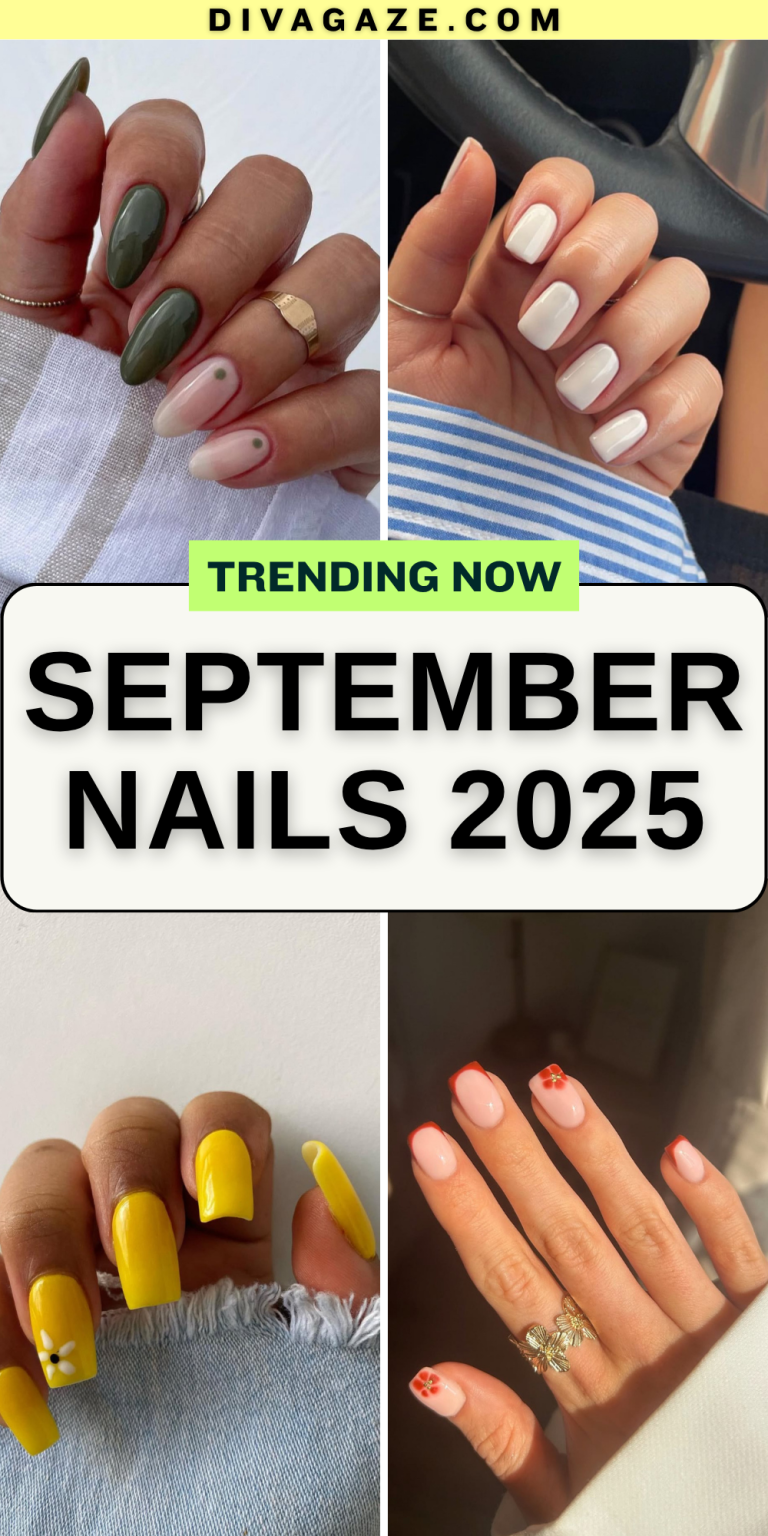 30 Stunning September Nails 2025 Ideas to Copy Now - divagaze.com