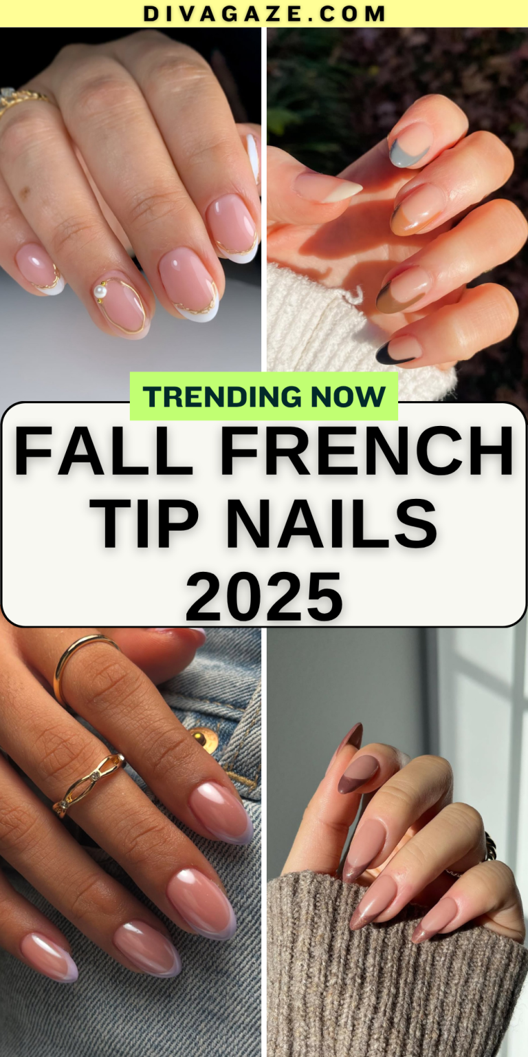 30 Fall French Tip Nails 2025 Ideas to Copy This Season - divagaze.com