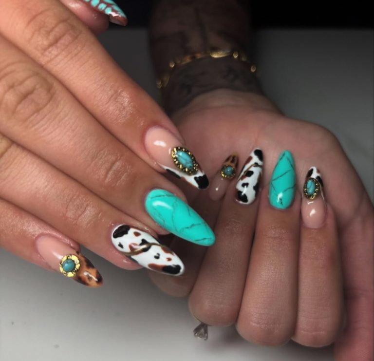 30 Fall Western Nails 2025 Ideas for Cowgirl Style - divagaze.com