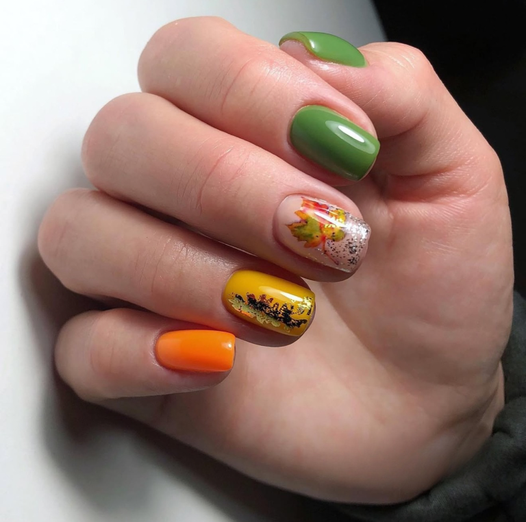 30 Fall Leaves Nails 2025 Ideas You’ll Absolutely Love - divagaze.com