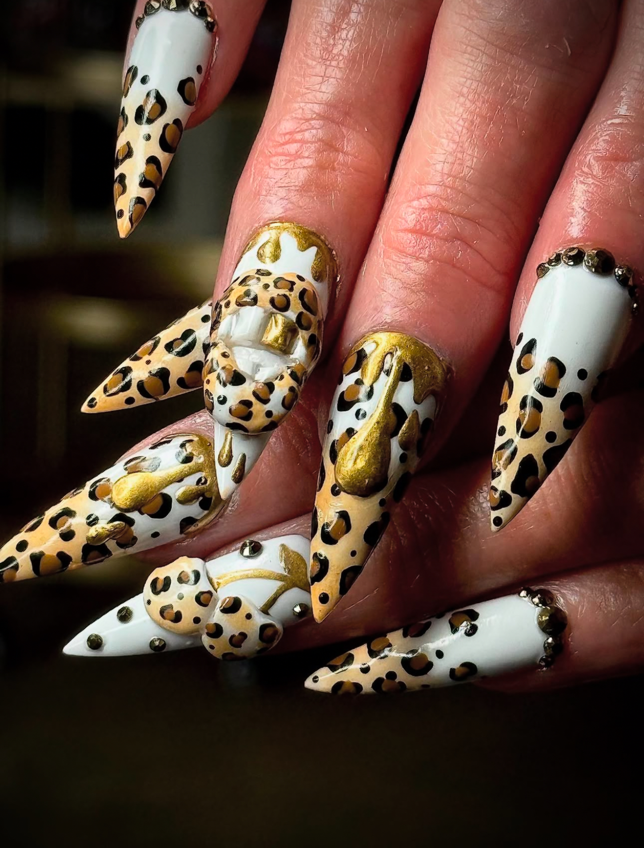 30 Fall Cheetah Nails 2025 Ideas for Bold Autumn Style - divagaze.com