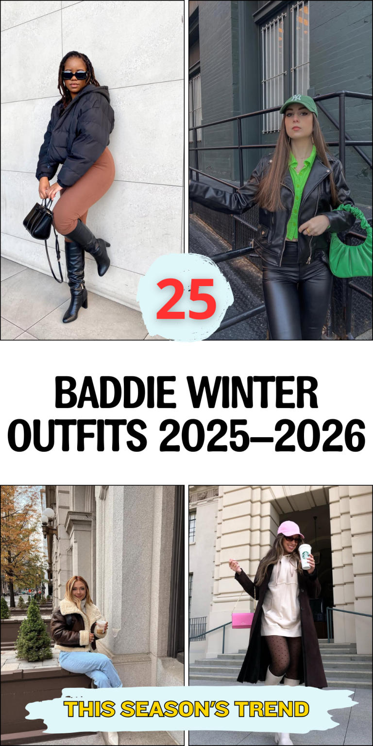 25 Stunning Baddie Winter Outfits 2025–2026 to Keep You Stylish and ...