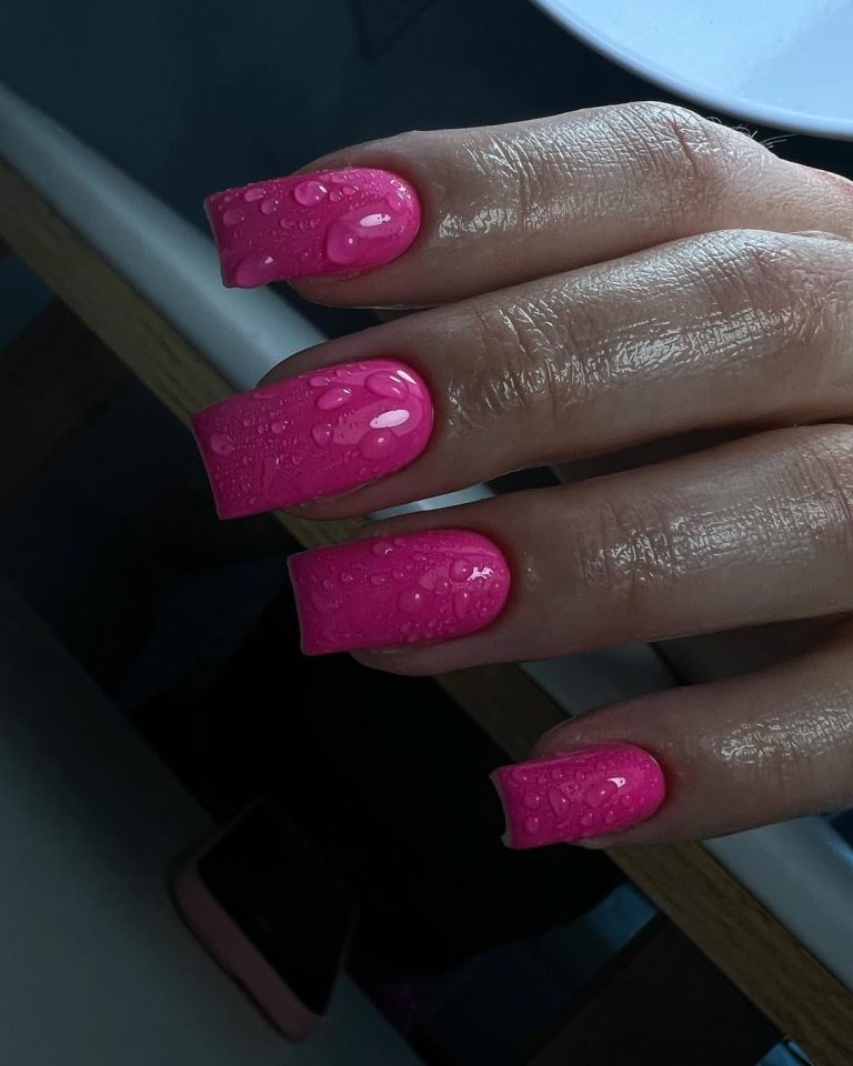 30 Gorgeous Hot Pink Nails Designs for Bold and Stylish Looks ...
